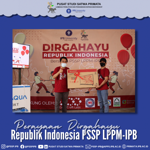 Perayaan Dirgahayu Republik Indonesia Pusat Studi Satwa Primata (PSSP ...
