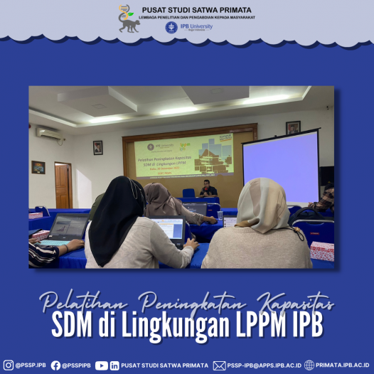 Pelatihan Peningkatan Kapasitas Sumber Daya Manusia di Lingkungan LPPM ...