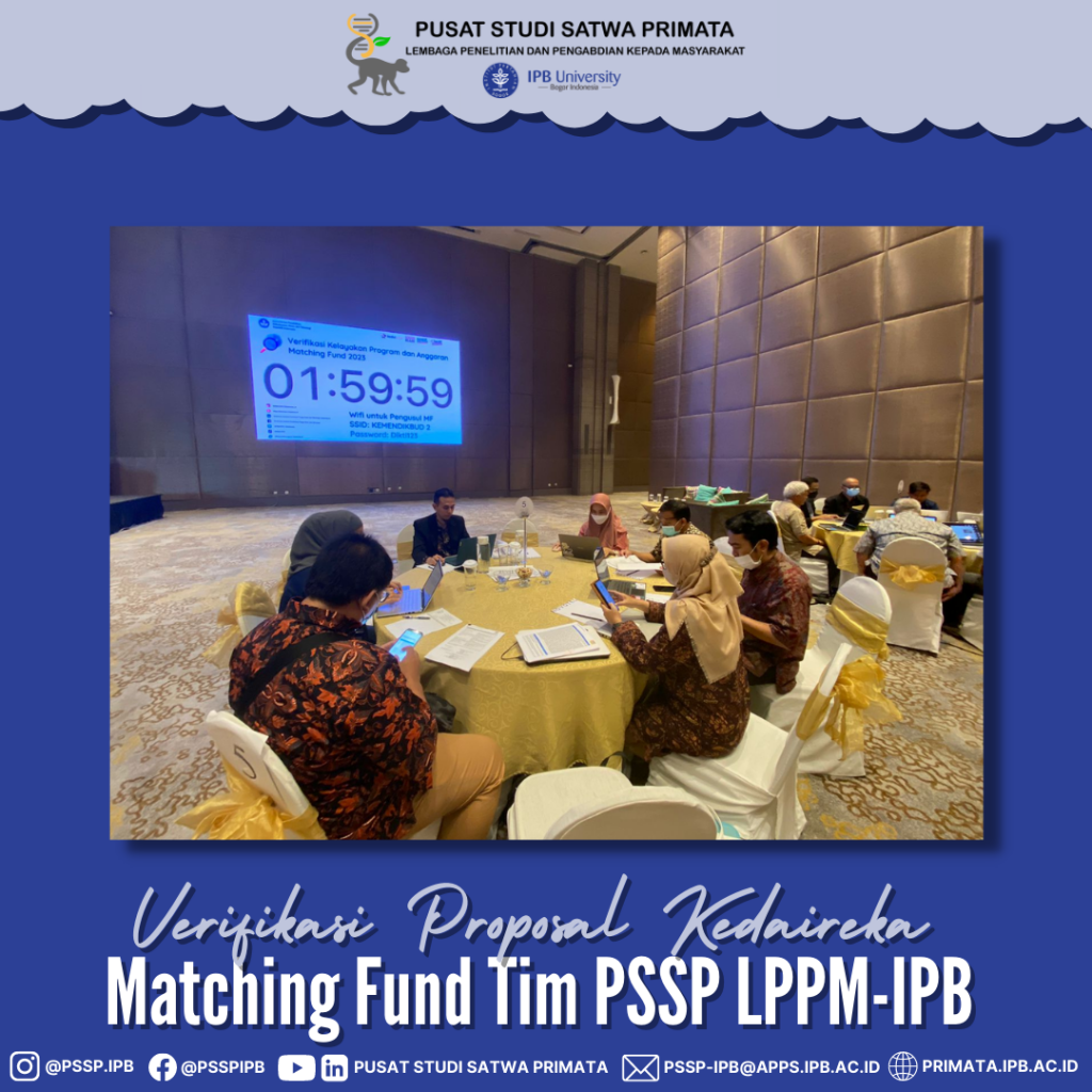 Verifikasi Proposal Kedaireka/Matching Fund Tim PSSP LPPM-IPB - Pusat ...