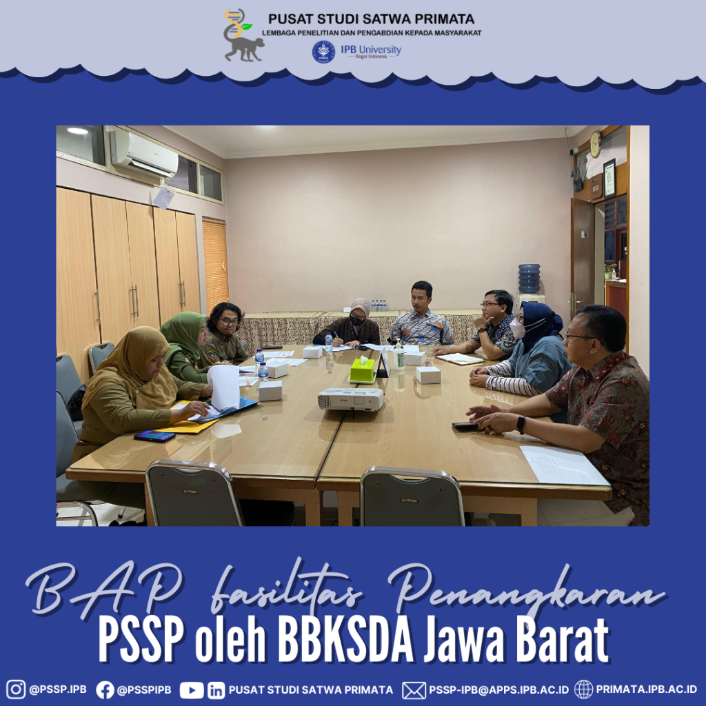 BAP Fasilitas Penangkaran PSSP oleh BBKSDA Jawa Barat - Pusat Studi ...